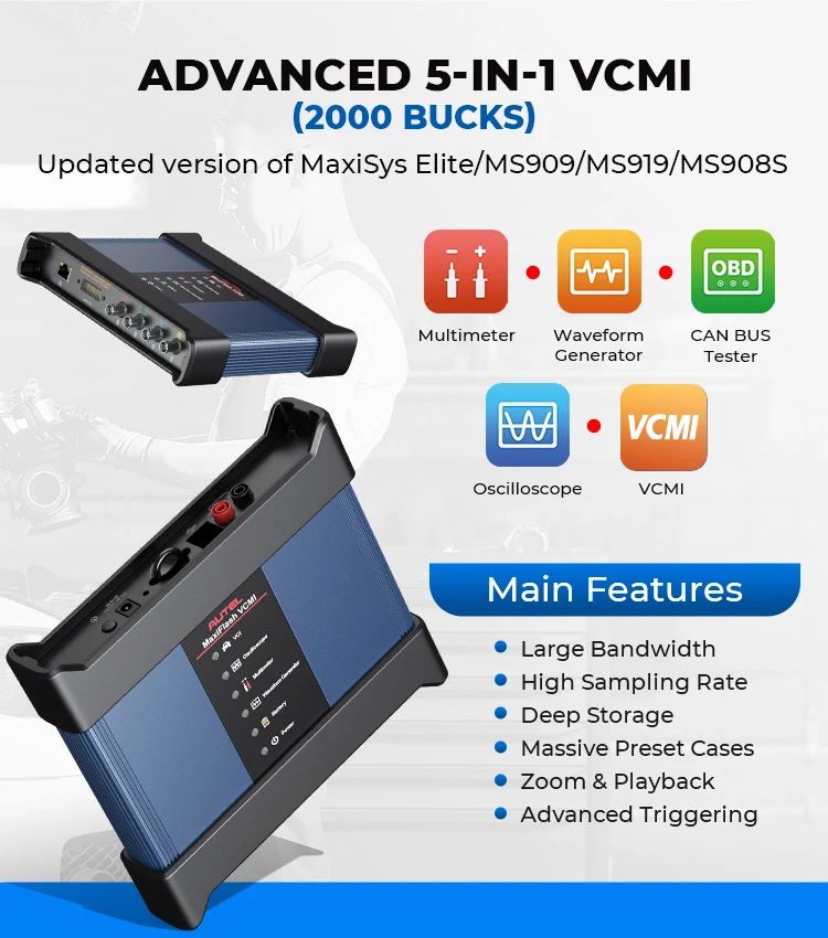 Autel Maxisys Ultra Topology System Diagnostic With Maxiflash Vcmi ...