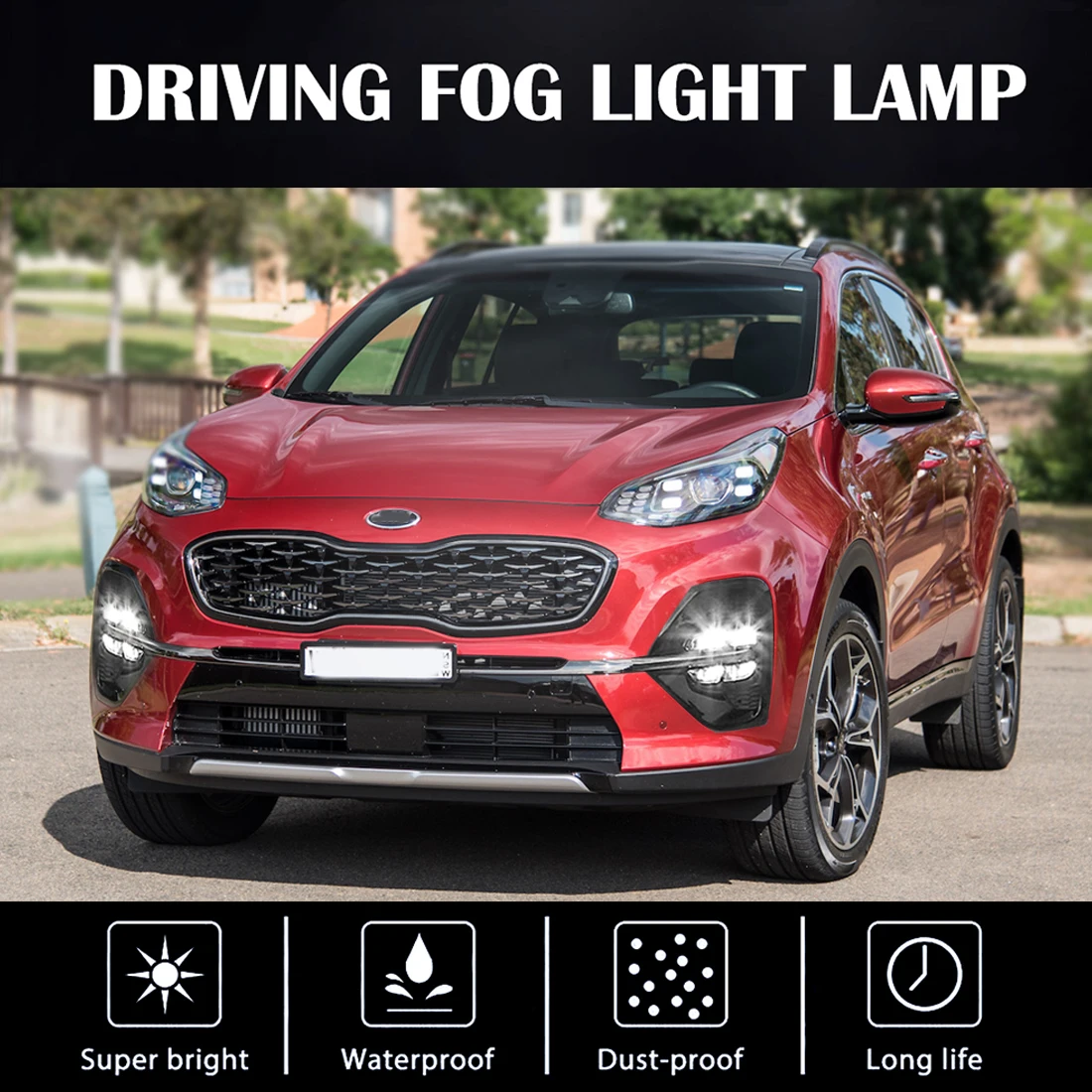 KIA Sportage DRL LED Lights - Brighten Your Daytime Drive