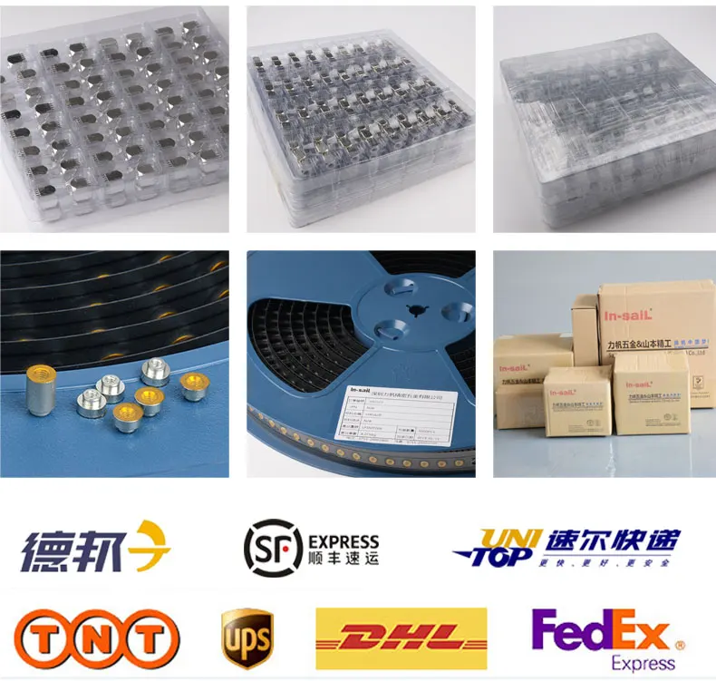 M2 M3 M4 M5 Surface Mount Fasteners Smt Standoff Smt Spacer Smtso Nut ...