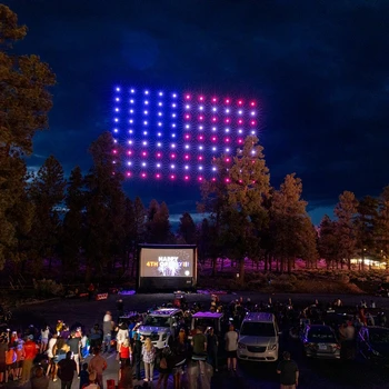 Swarm Sky Led Drone Light Show Fireworks System Set Kit 100 500 Drone ...