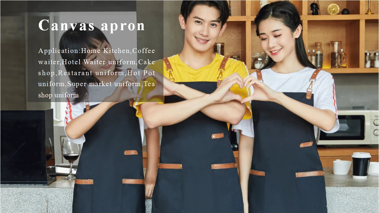 Custom Logo Colorful Aprons - OEM Chef Uniforms for Women