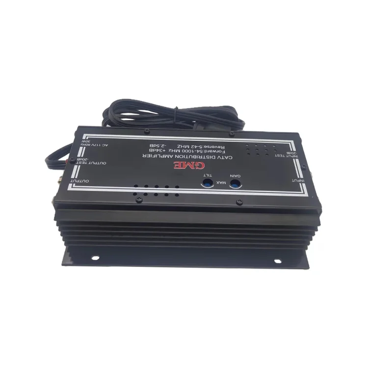 2023 New Design 32db Gain Catv Line Amplifier Wall Mount Distribution ...