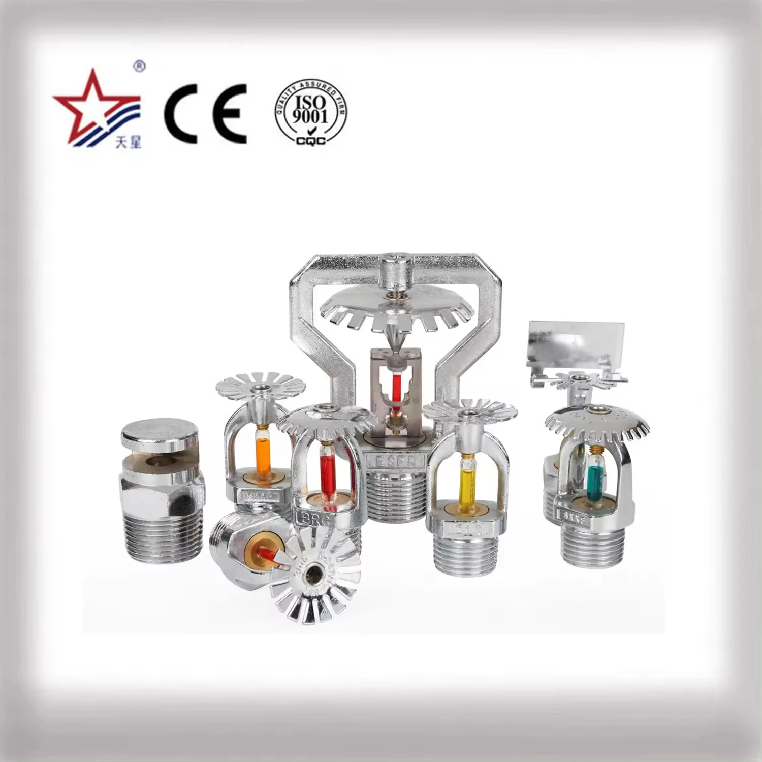 Fire Fighting Sprinkler Systems Factory Reliable Supply Upright 68 Red ...