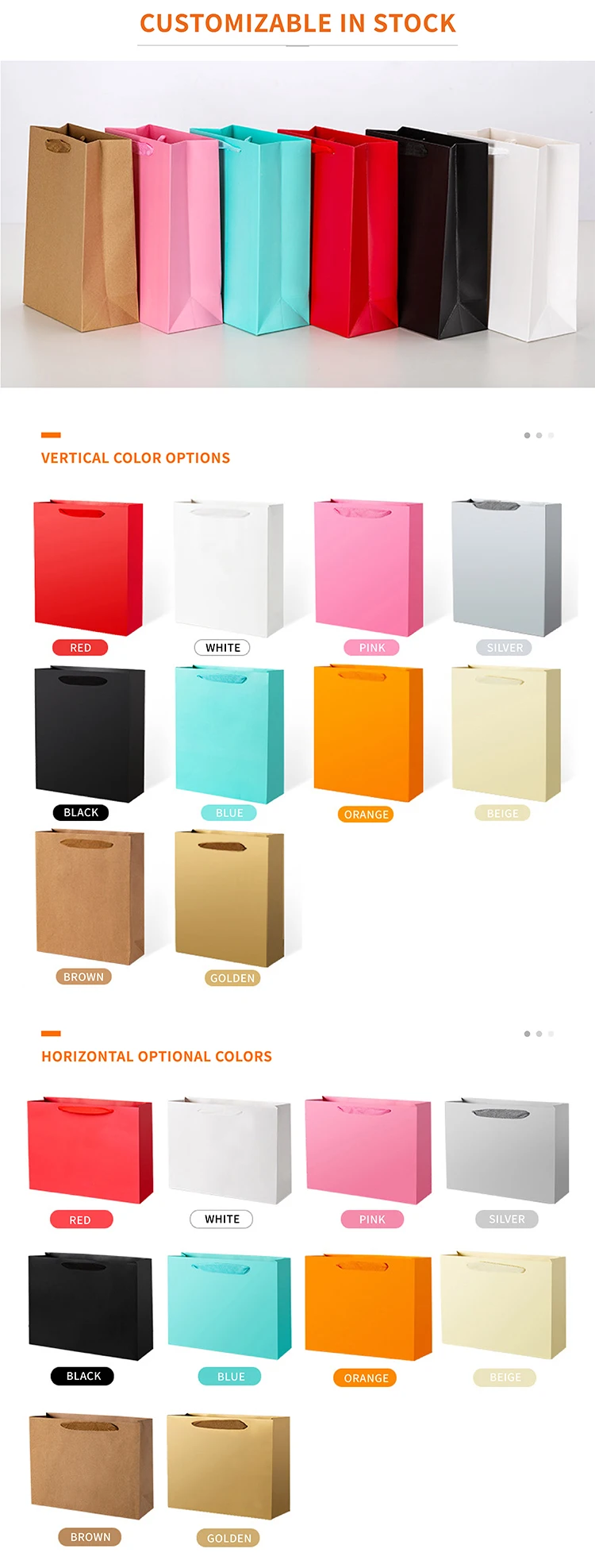 Lipack Custom Vertical Type White Cardboard Paper Bag Shopping Bag With ...