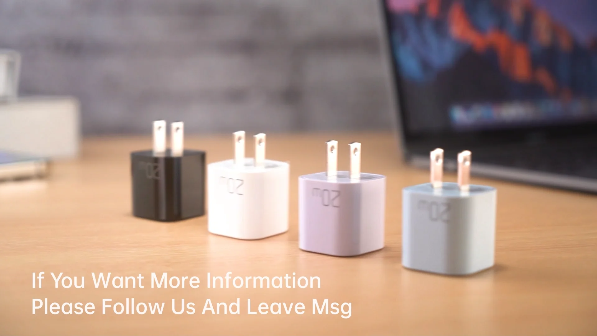 Mini Us Plug Usb Type C 20w 18w Pd Wall Charger Type-c 20w Usb-c Power ...