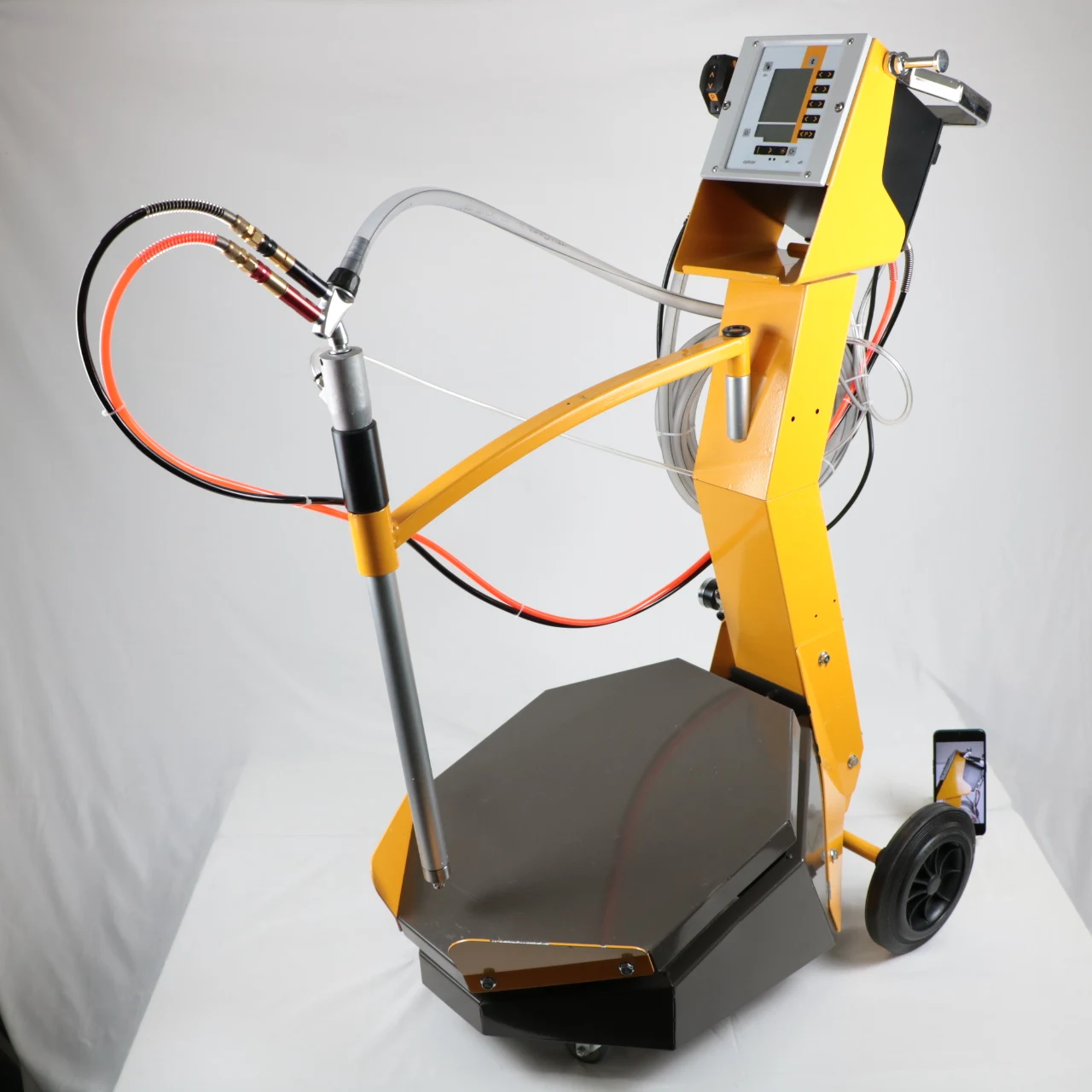 Vibrating Box Feed Unit Electrostatic Epoxy Powder Paint Spray ...