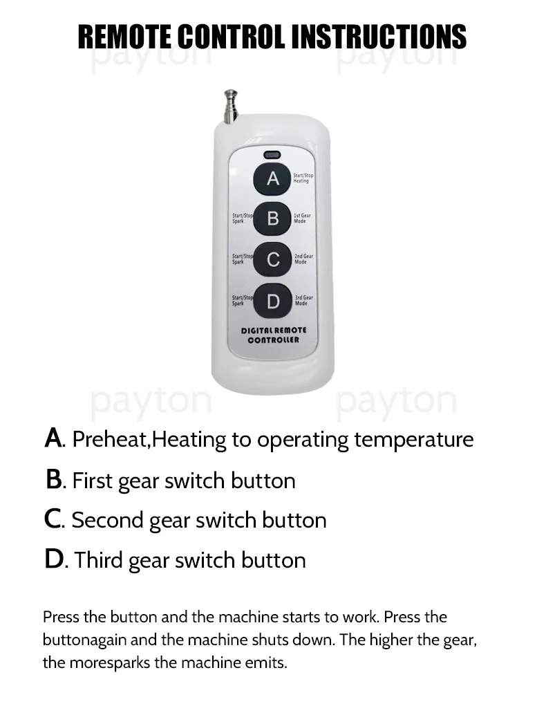 Large Style Cold Sparkler Machine Cold Spark Machine Fountain Fireworks ...