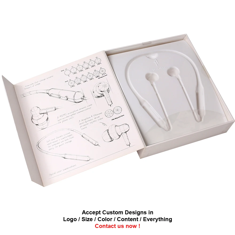 Custom bluetooth Headphones Packaging Headphone Earphone Box ...