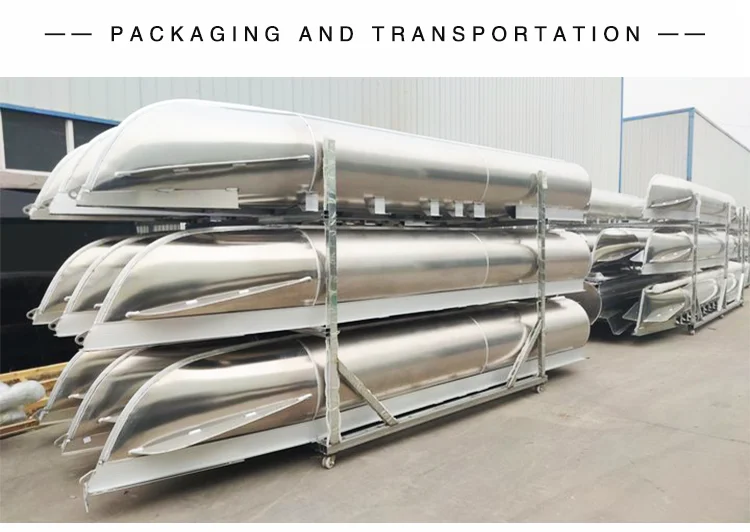 Allhouse 30 Ft Diameter Aluminum Pontoon Tubes - Durable & Customizable