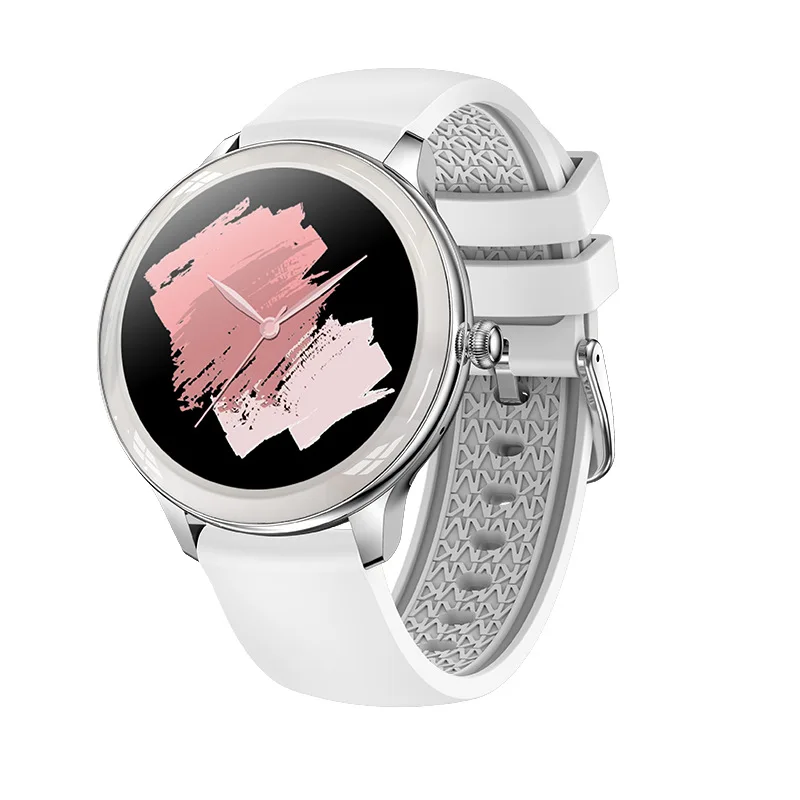 V33 Women's Smart Talk Watch 1.09 Round Screen Heart Rate Blood ...