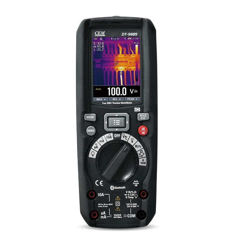 Professional Digital Multimeter With 7.5mm Focal Length Four Color ...