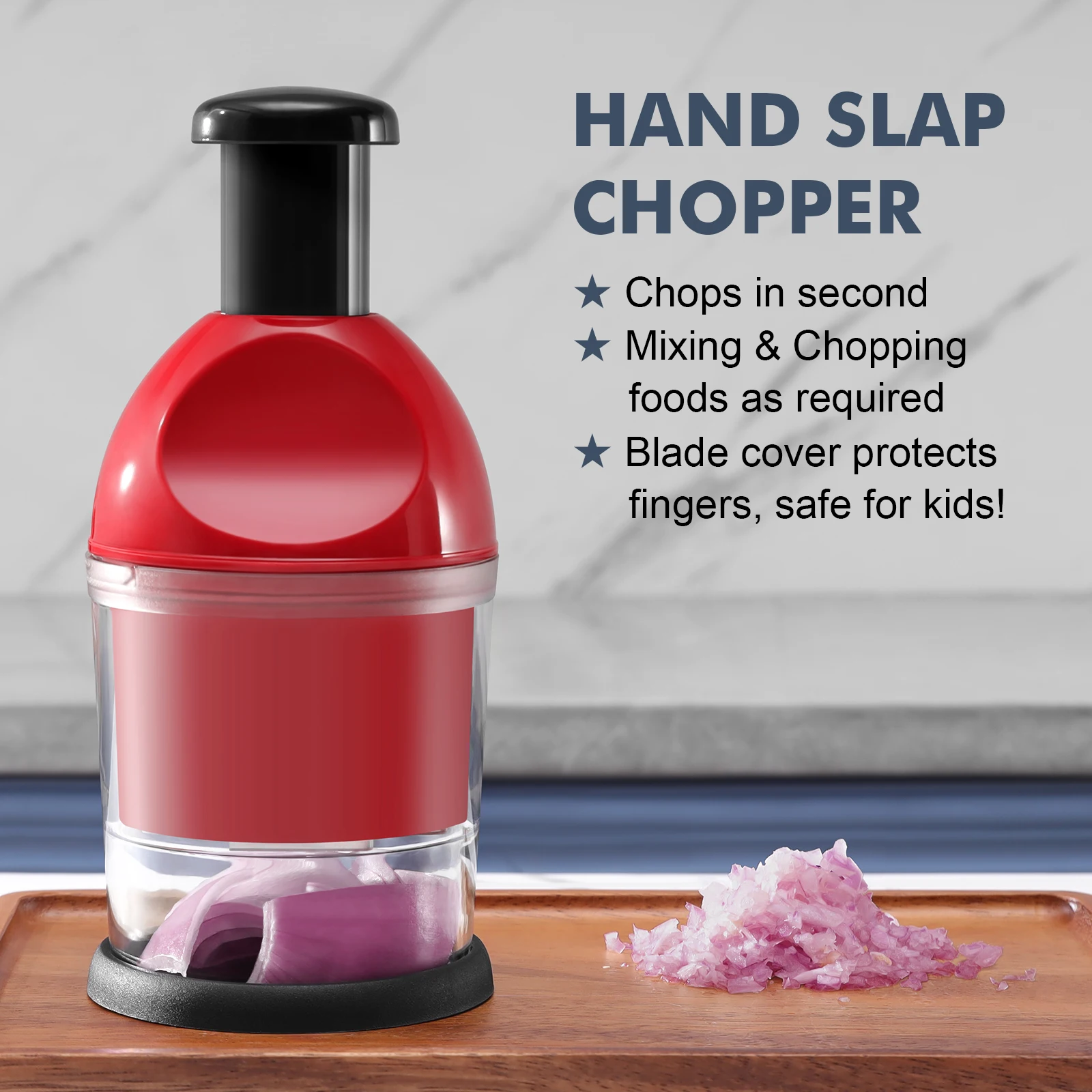 Mini Fruit And Vegetable Salad Onion Meat Grinder Food Chopper Onion ...