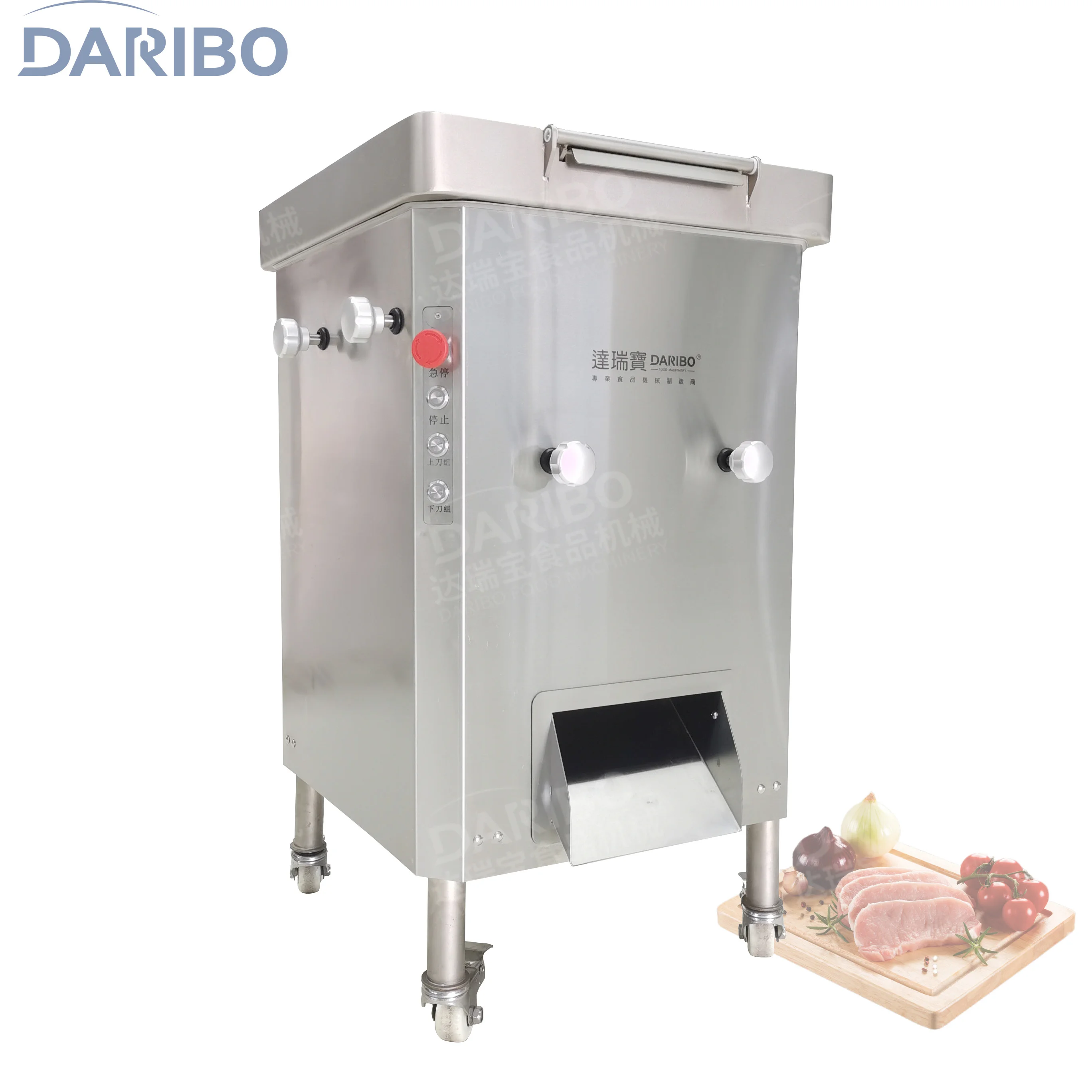 Commercial Fresh Pork Belly Shredding Machine Pork Belly Slicing ...