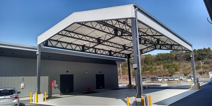 Large-span Tensile Fabric Canopies Structure For Manufacturing - Buy ...