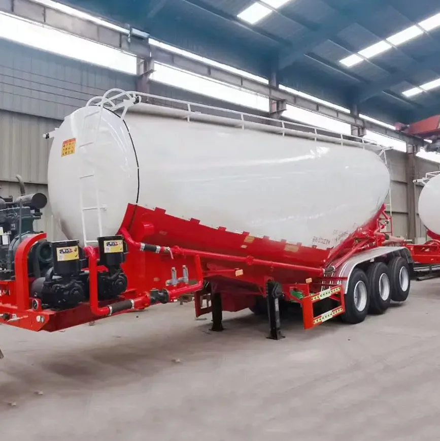 Dump Truck Heavy Hydraulic Cylinder Dump Semi Trailer For Sale - Buy ...