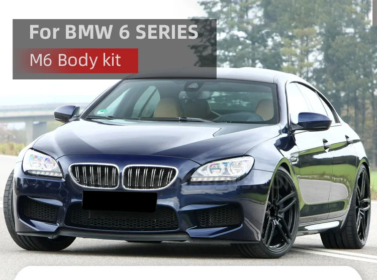 M6 Body Kits Front Bumper Rear Bumper Side Skirts 6 Series F06 F12 F13 ...