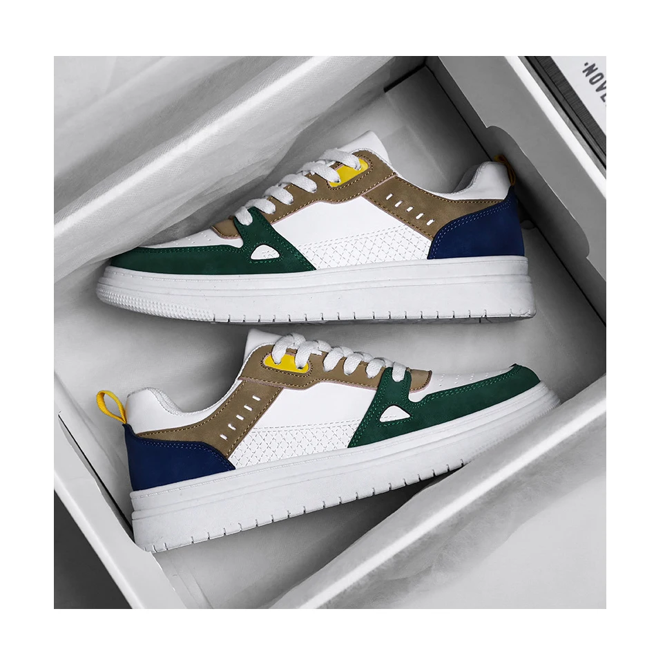 Men's Shoes - Retro Trend Student Shoes with Cushioning