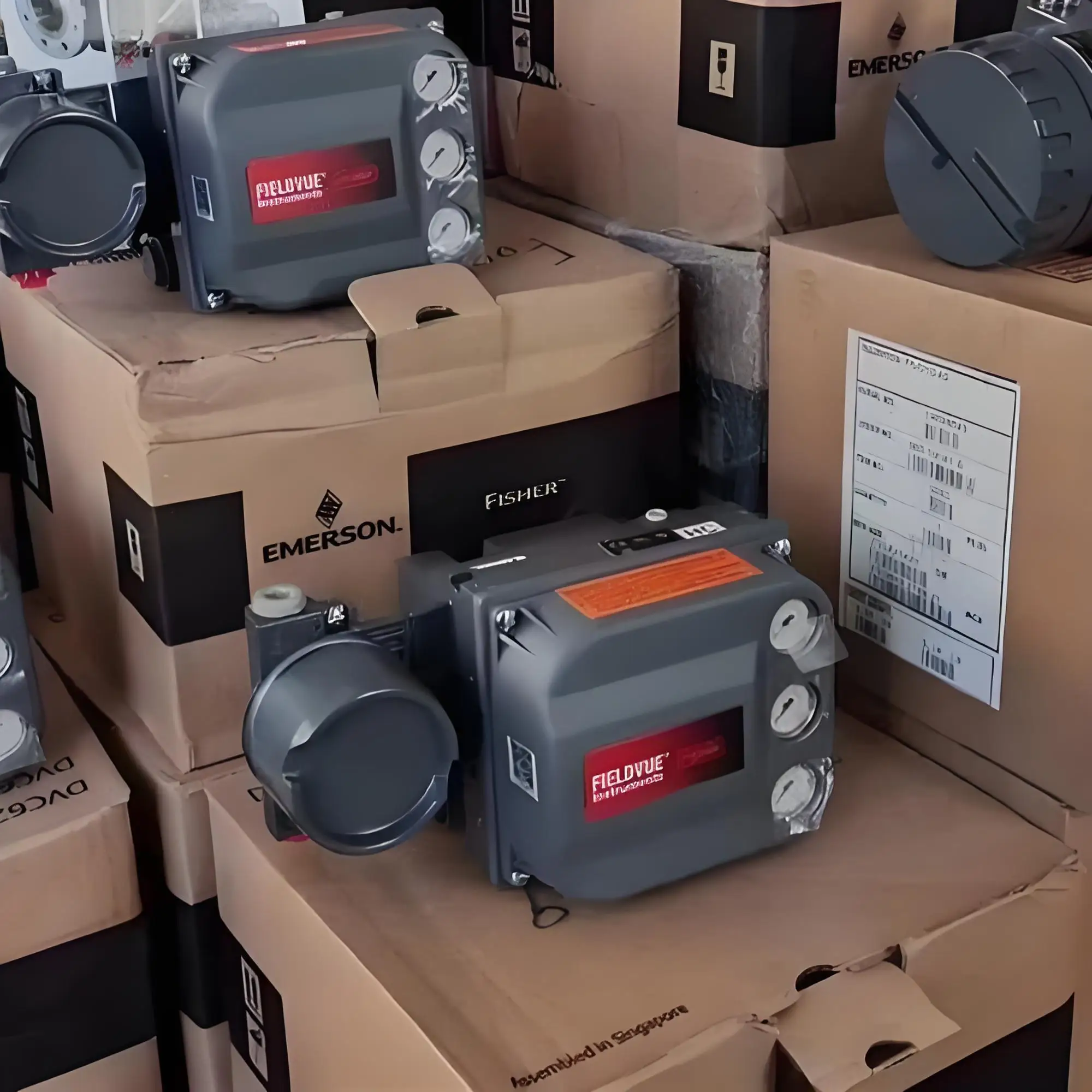 FISHER DVC6200 Digital Valve Controller/Positioner FIELDVUE Valve ...