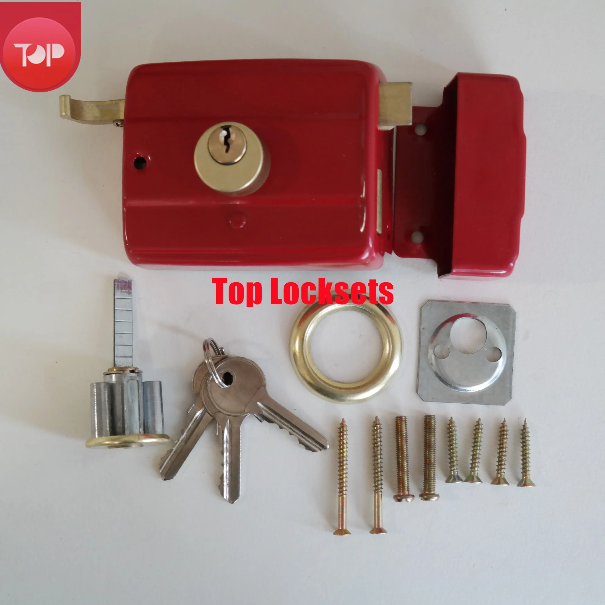 Top-rim Lock Tiger Lock Cerradura De Pomo Cylindrical Door Lockset Knob ...