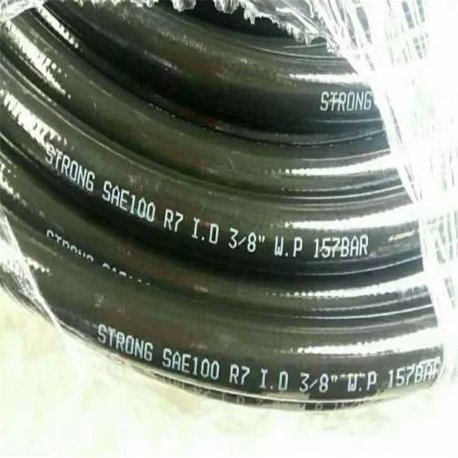 Sae100 R7 Fiber Reinforcement Thermoplastic Hydraulic Hose - Buy Sae100 ...
