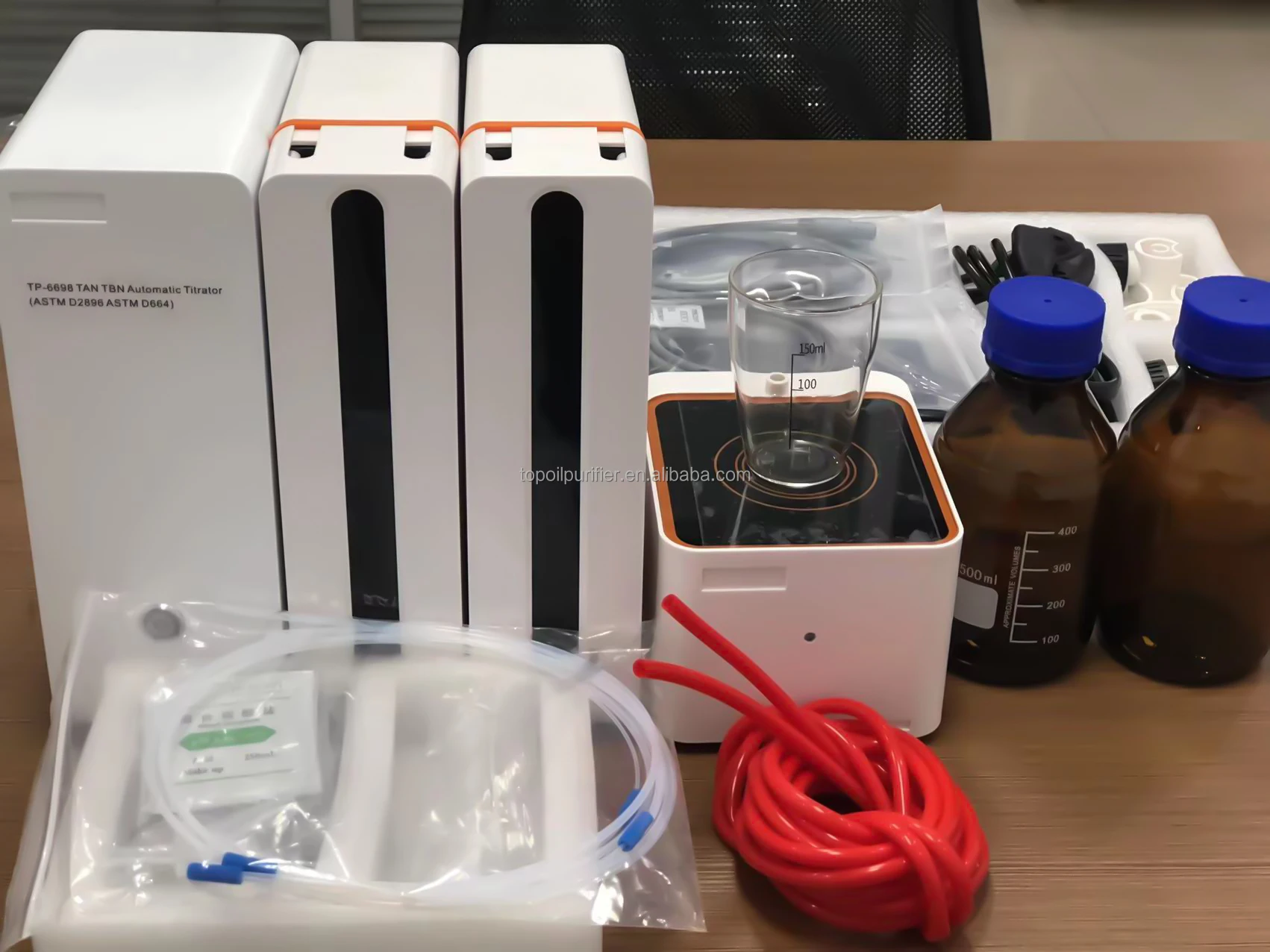 TAN/TBN Potentiometric Titrator ASTM D2896 Fully Automatic Petroleum ...