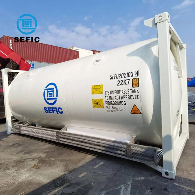 20ft LNG ISO Tank Container - High Capacity & Reliable Storage