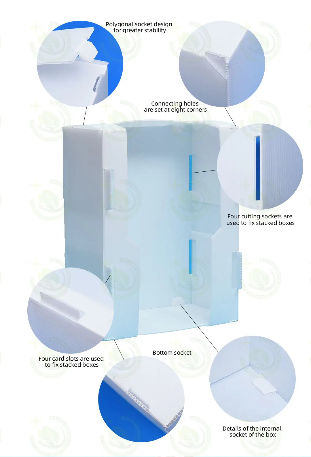 Customizable Stackable Storage Bins - Perfect for Warehouses