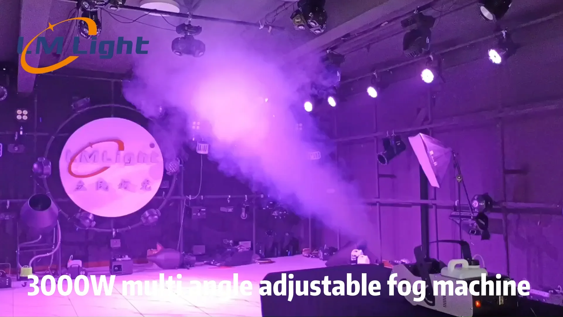 Digital Fog Machine Wireless Dmx 512 3000w Smoke Fog Machine For Stage ...