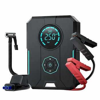 12v 24v Jump Starter 8000mah Multi-function Portable Lithium Battery ...