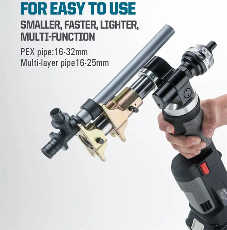 PZ-1240PE Battery Pipe Expander & Press Tool - Efficient & Reliable