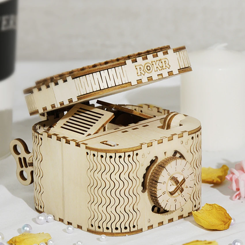 CPC Robot Rokr Treasure Box - 3D Wooden Puzzle Game