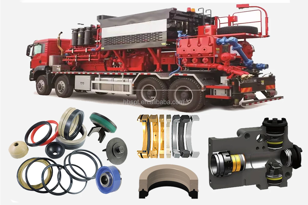 4" Rubber Nbr Fabric Hydraulic Well Service Packing For For Plunger ...