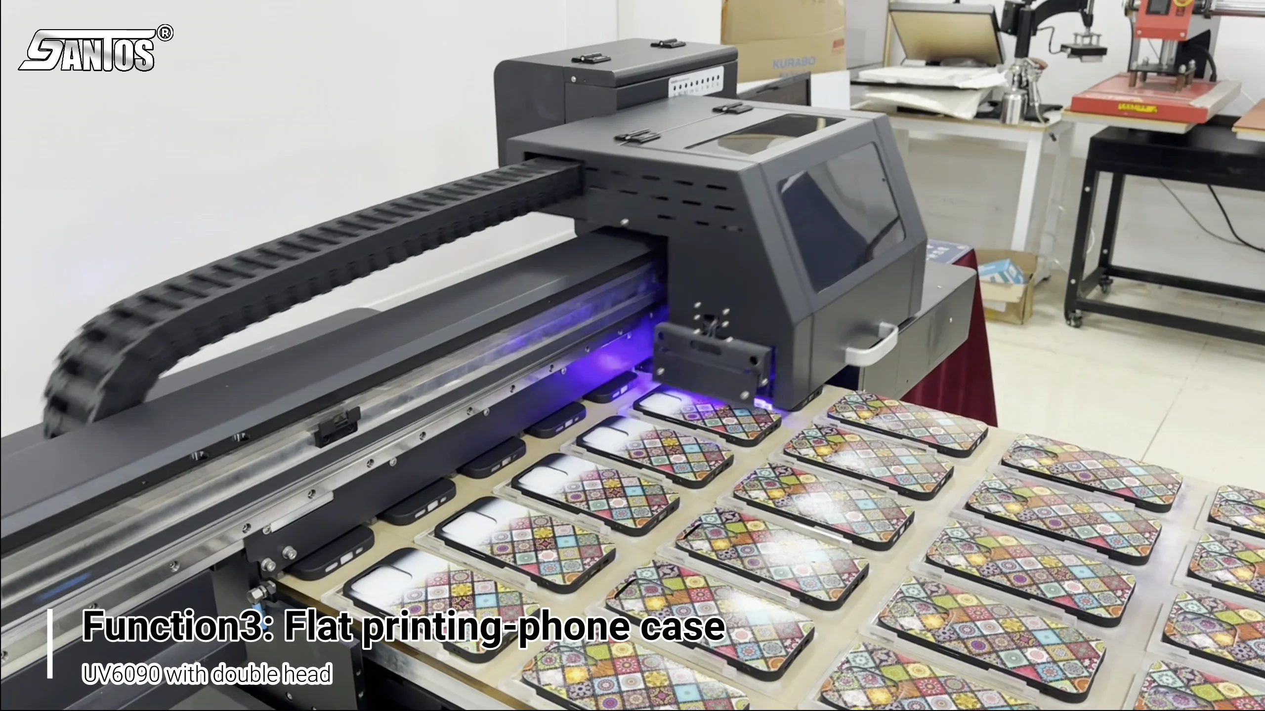 High Efficiency Uv Printer Glass Metal Uv Flatbed Thermos Printer For ...