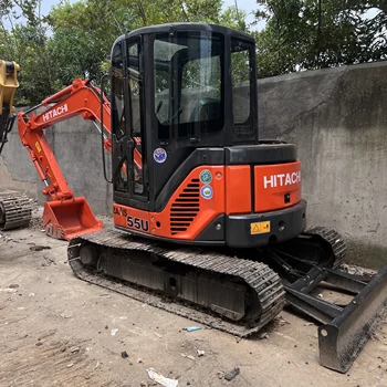 Made In Japan Used Hitachi Zx50 Zx55 Zx60 5 Ton Hydraulic Excavator ...