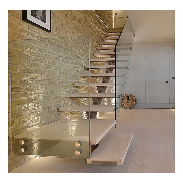 Australian Standard Staircase Modern Indoor Stairs Led Light Steel ...