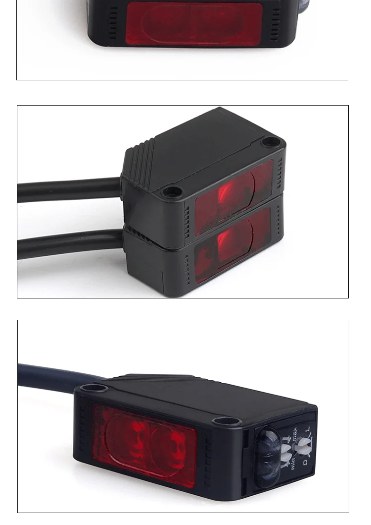 BXuan E3Z Diffuse reflection optical proximity sensor 1M detection ...