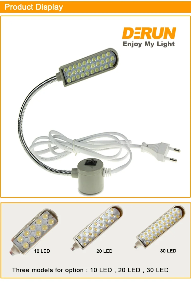 Industrial Energy-save 0.5w 1w 1.5w Flexible Magnetic Sewing Machine ...