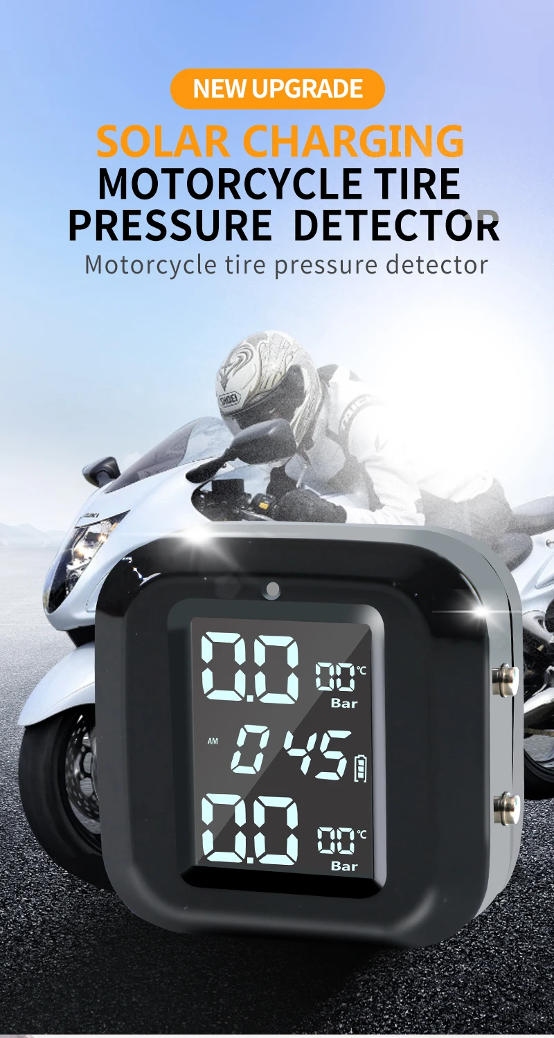 Motorcycle Tire Pressure Monitoring System Pressure Sensors For ...