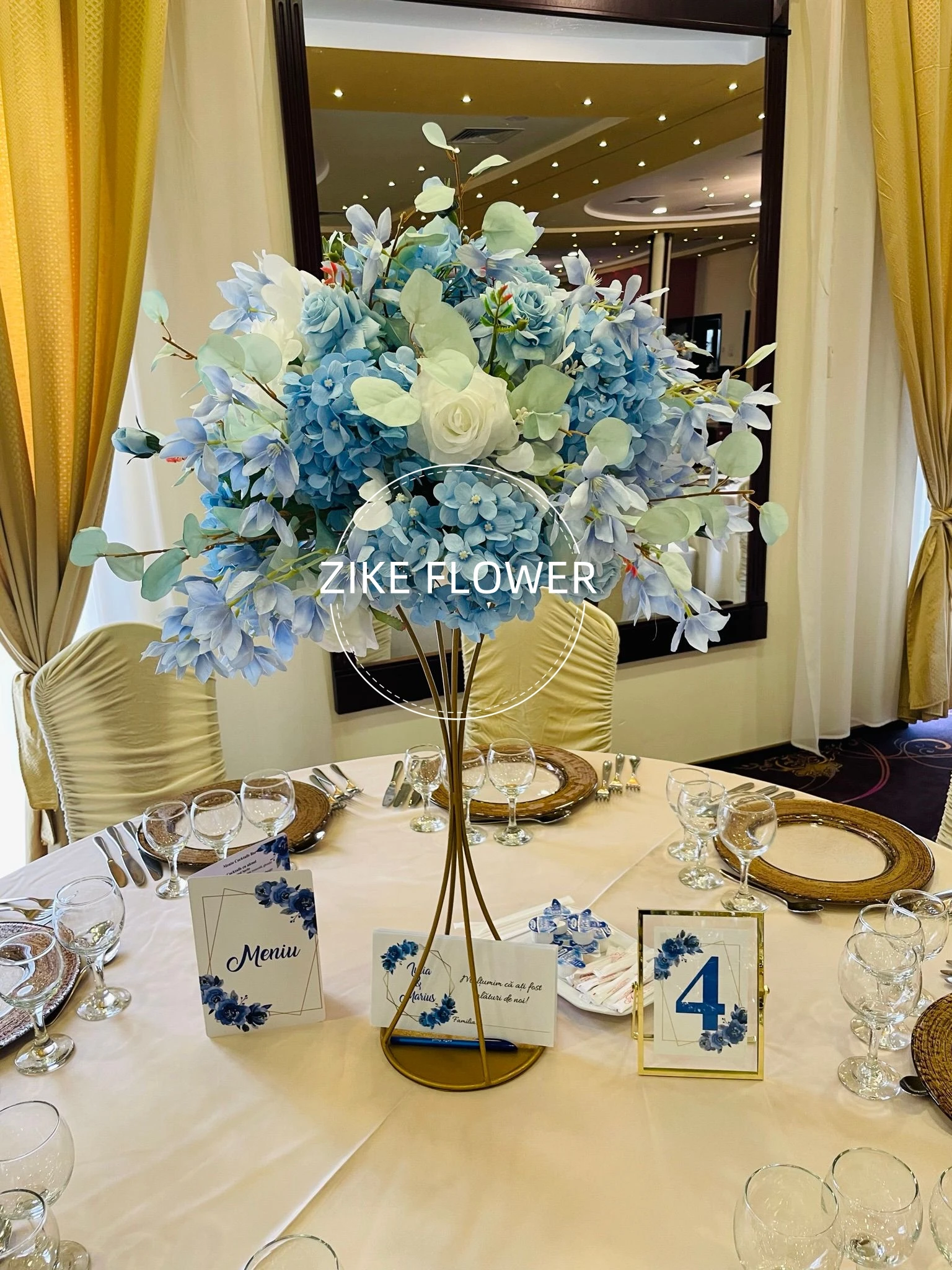 Greenery and White Flower Wedding Arch Row Arrangement Wedding Pillar ...