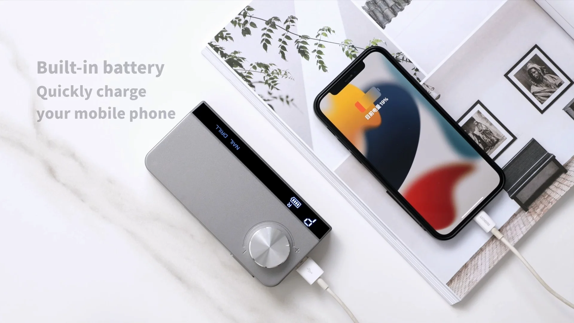 Cordless Rechargeable Portable Electric Nail Files High Quality ...