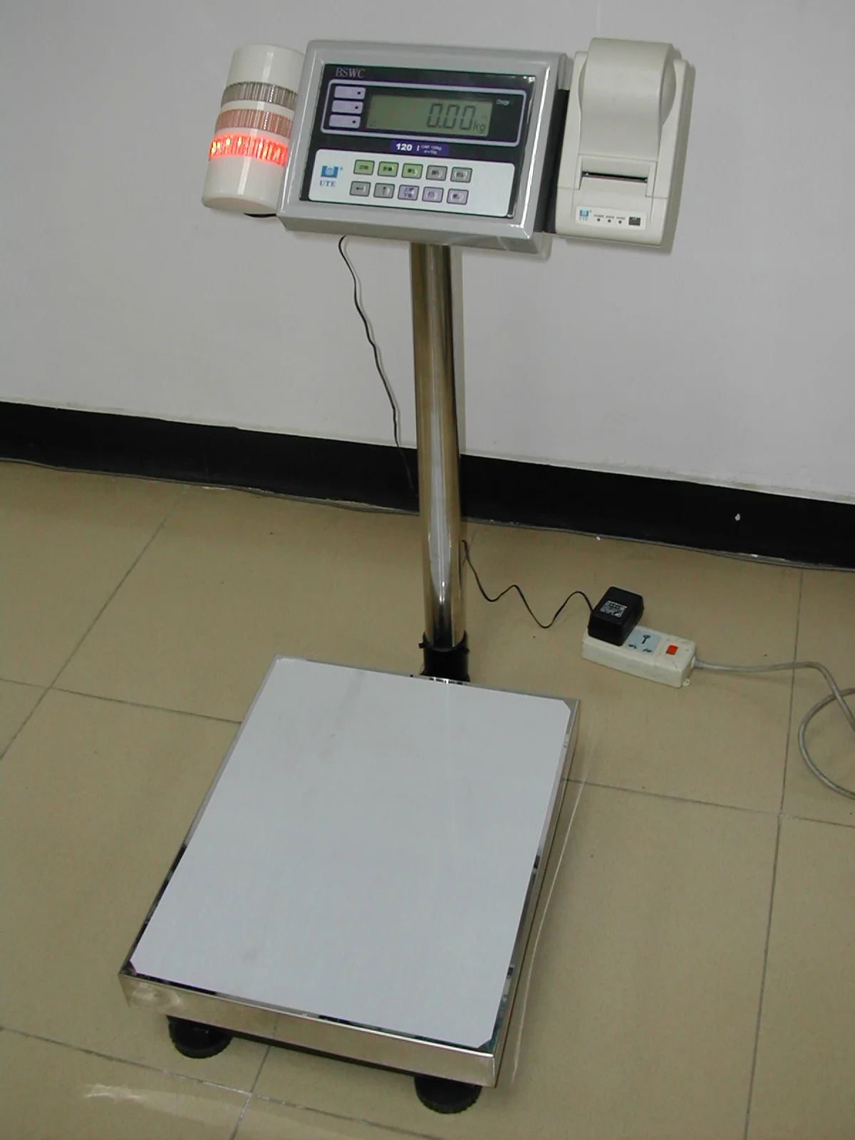 YESSCALE Stainless Steel Digital Electronic Scale 30KG-80KG Bench Scale ...