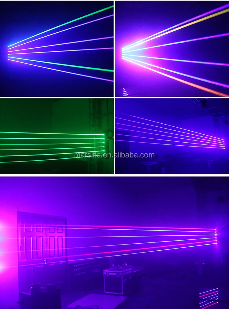Marslite 6 Eye Laser - RGB 3in1 Moving Head Light Beam