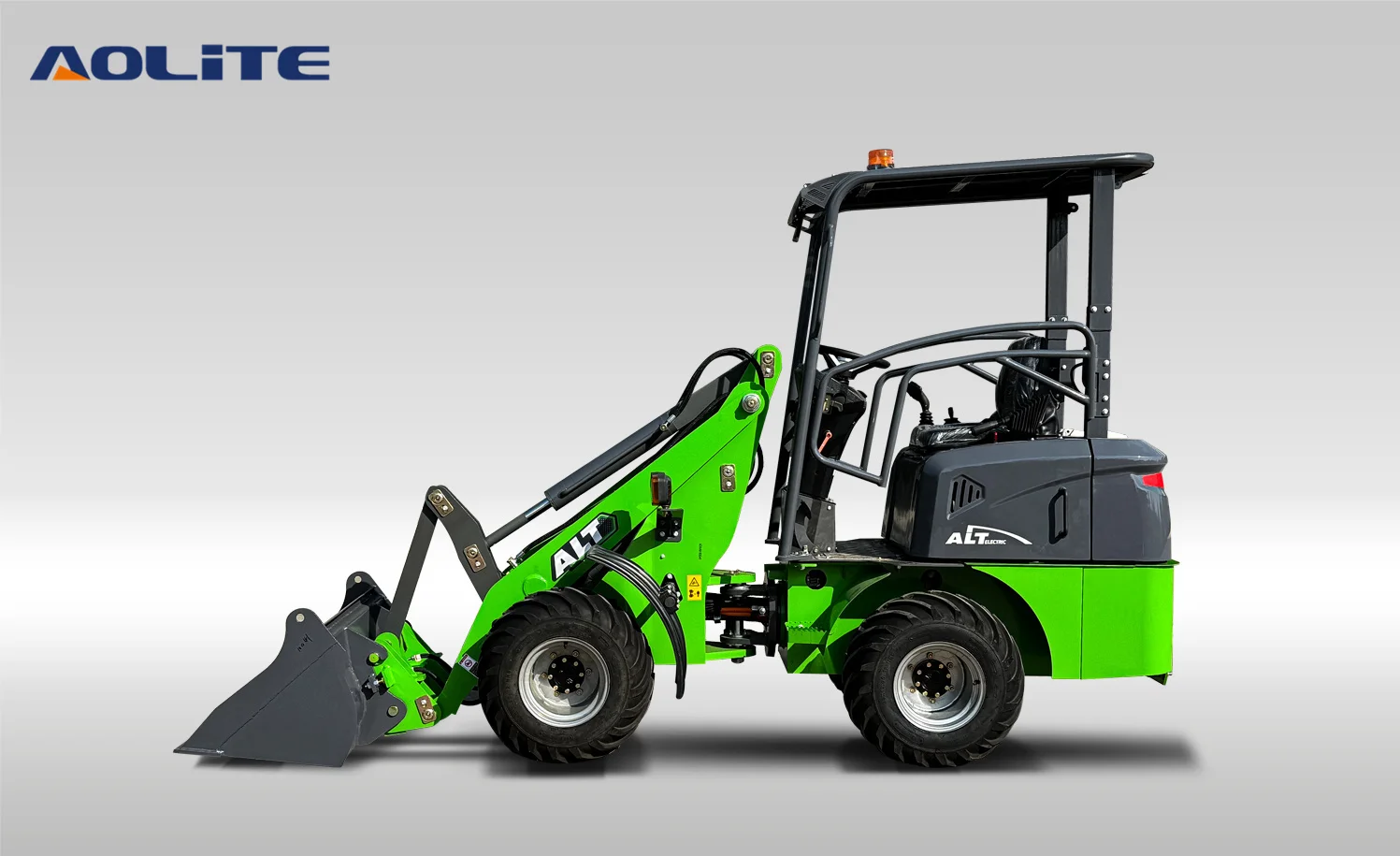 AOLITE E606 Electric Mini Wheel Loader - 650kg Rated Load