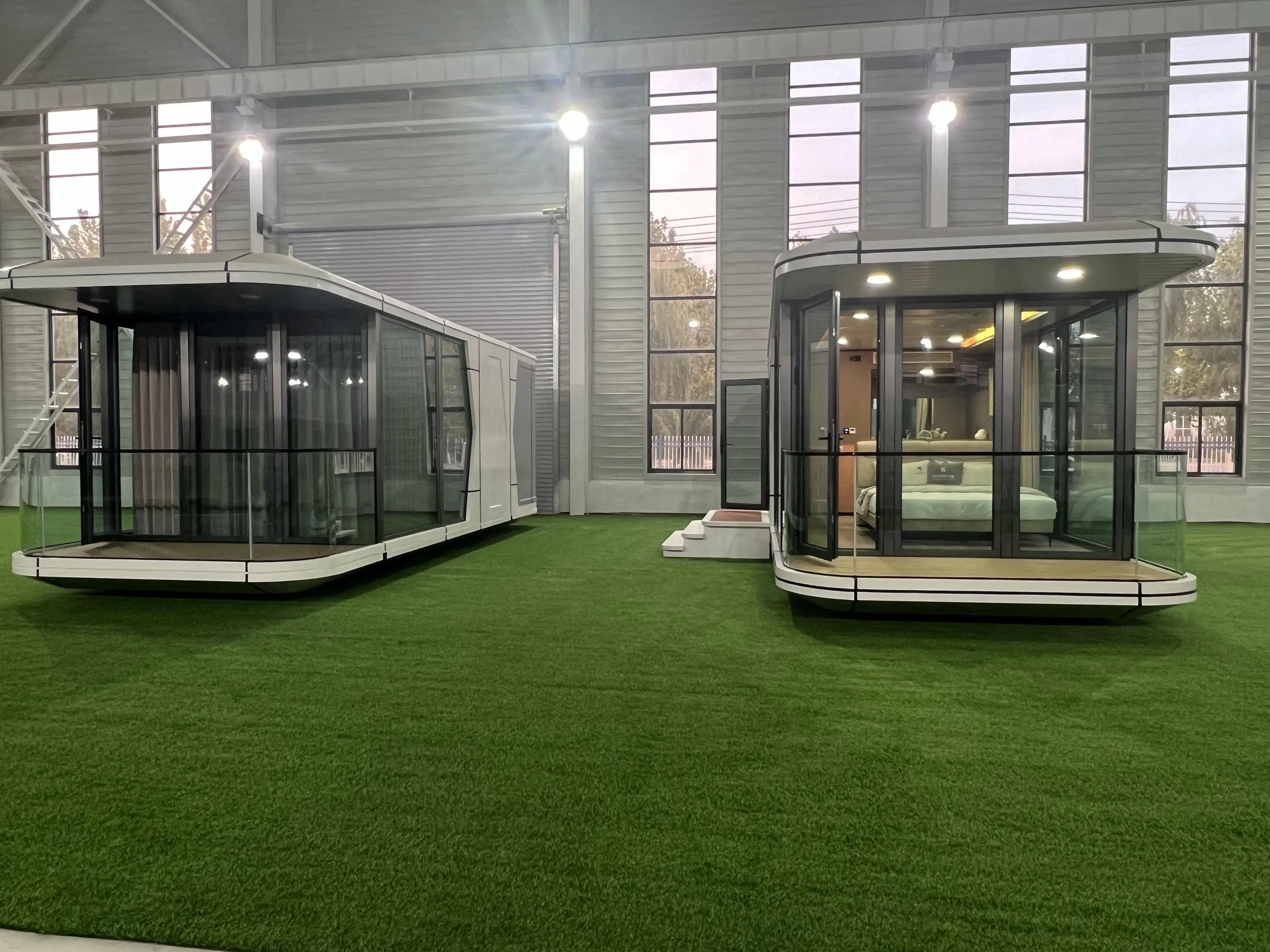 Multi Story Three Story Collapsible Expandable Prefab Radiation Meters ...