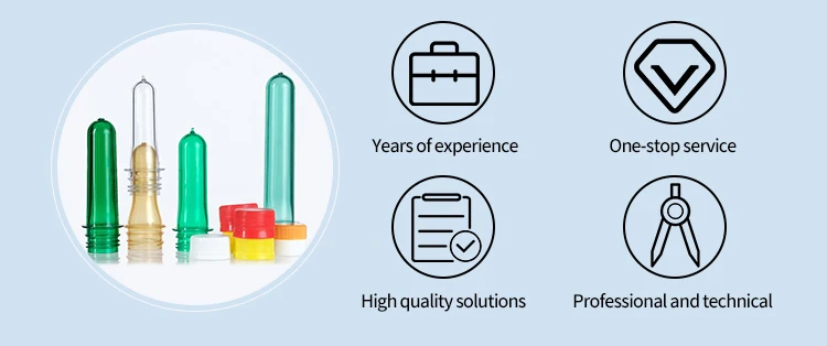 New Design 28 Mm Clear Plastic Bottle Pet Bottle Preform With Plastic ...