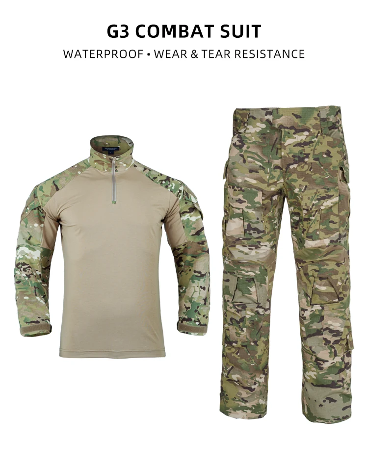 Multi-Color G3 Uniform Tactical Camouflage Shirt In-Stock Tactical ...