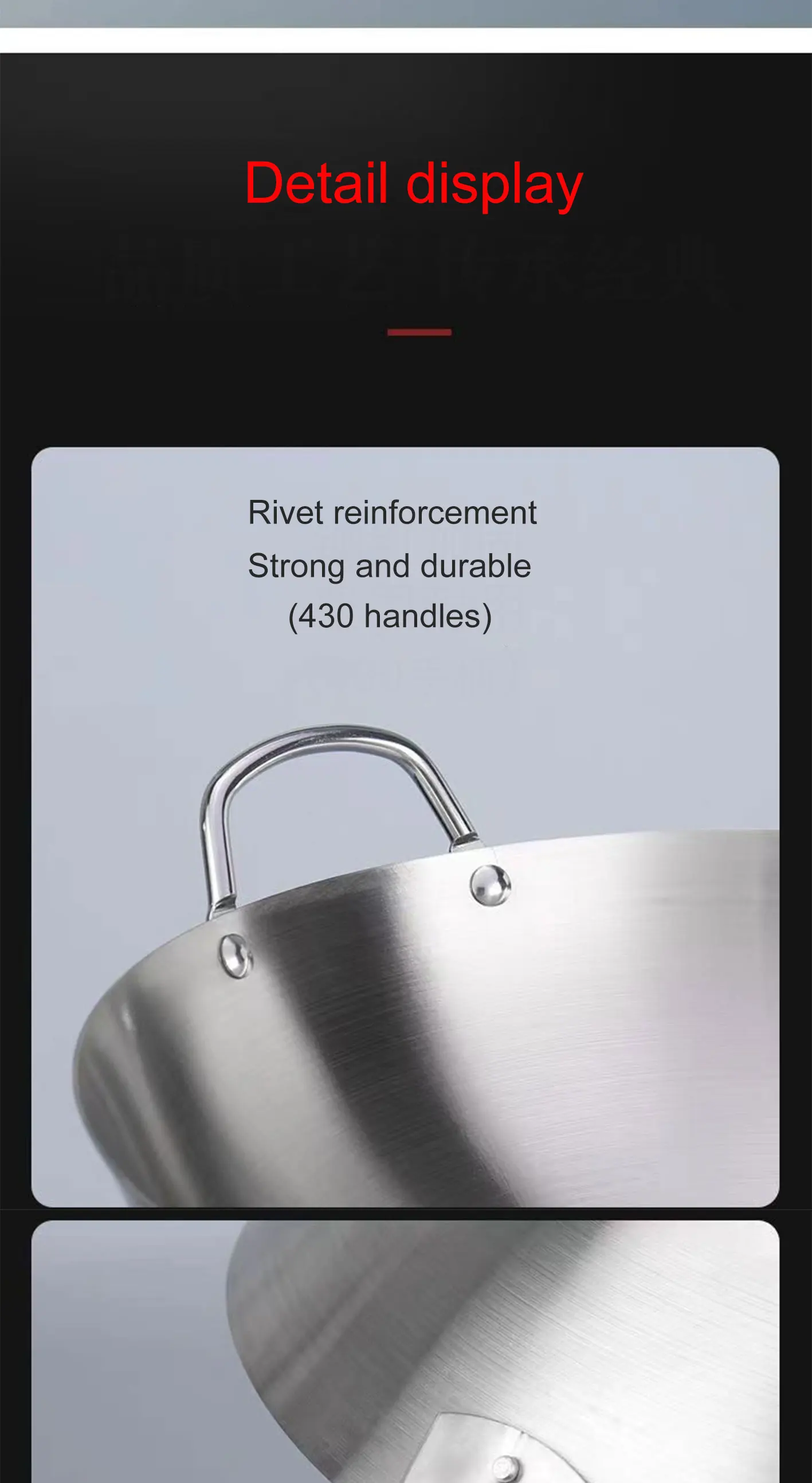 Natural Color Cooking Pot Set Compact Cooking Pot Easy to Hold ...