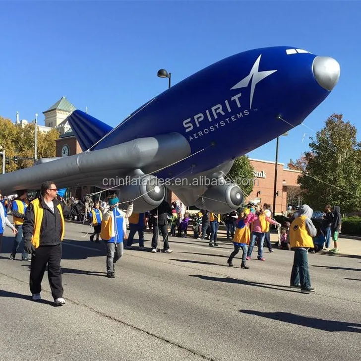Helium Filled Balloon Inflatable Airbus for Parade Floats