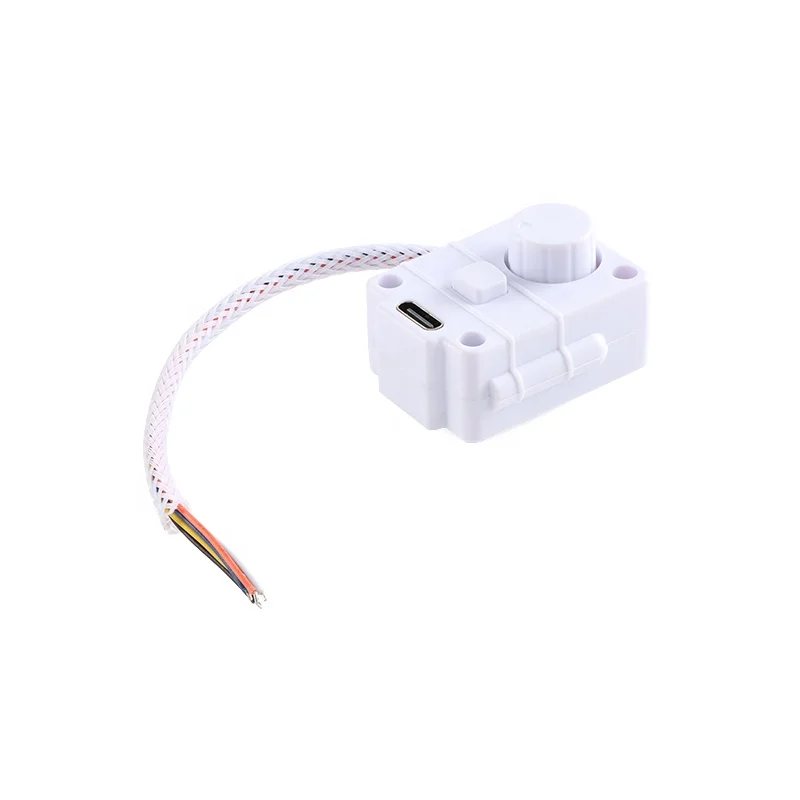 360 Degree Rotary Encoder Module Digital Pulse Output Button Key Switch Type C Interface For