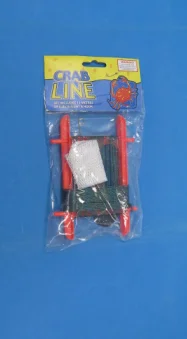 Crab Line 11m With Bait Bag & Weight Child Safety No Hooks Fishing X 1 ...